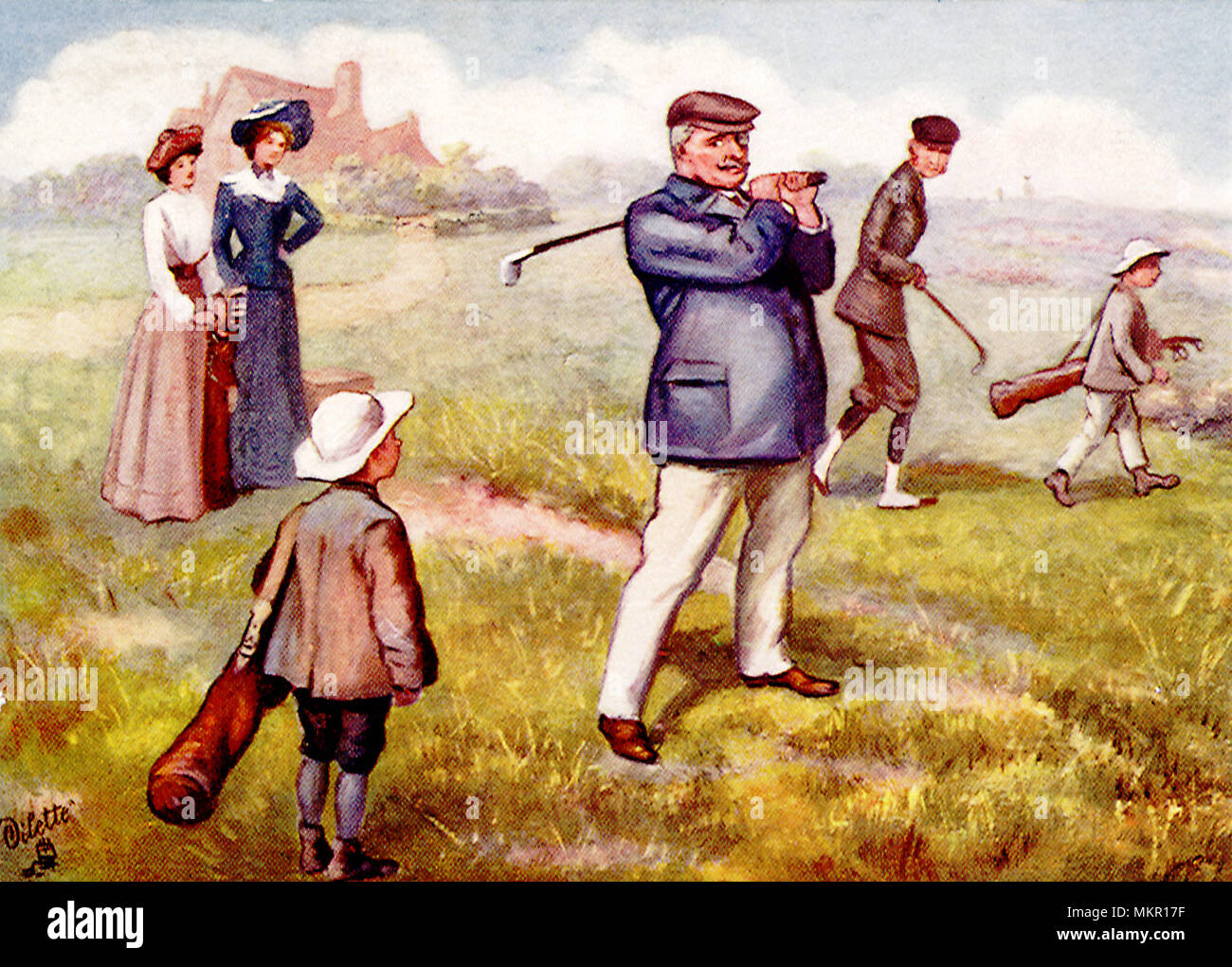 Golf caddie hi-res stock photography and images - Alamy