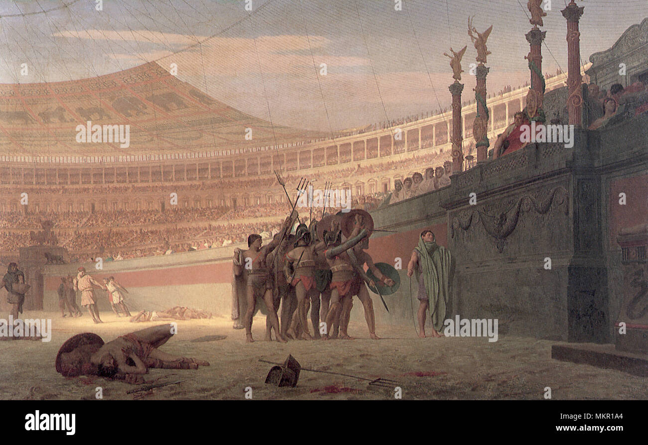 Hail Caesar! We Who Are About to Die Salute You Stock Photo - Alamy