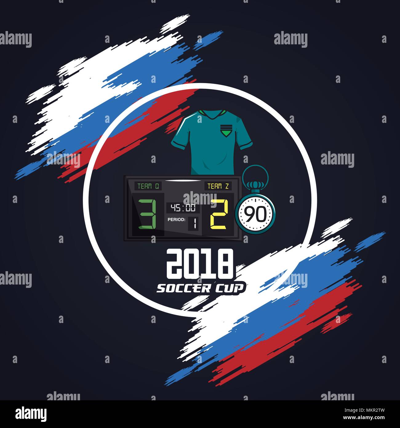 Soccer world cup Stock Vector Image & Art - Alamy
