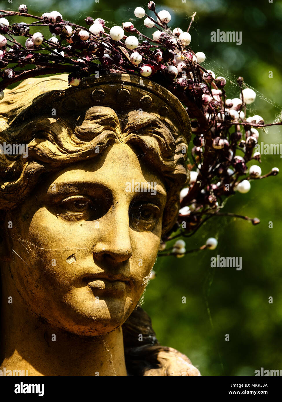 Euterpe statue london hi-res stock photography and images - Alamy