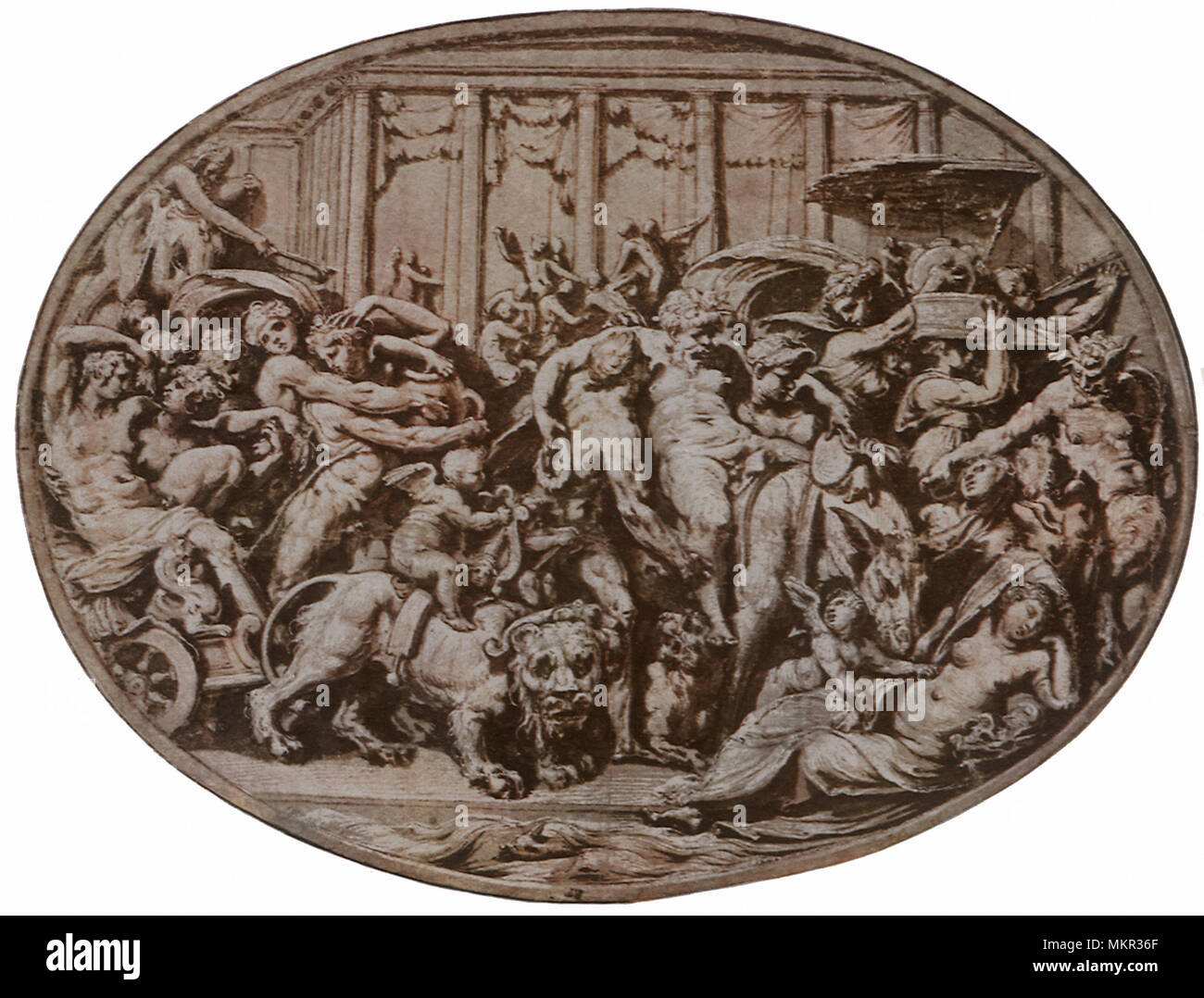 The Triumph of Bacchus Stock Photo - Alamy