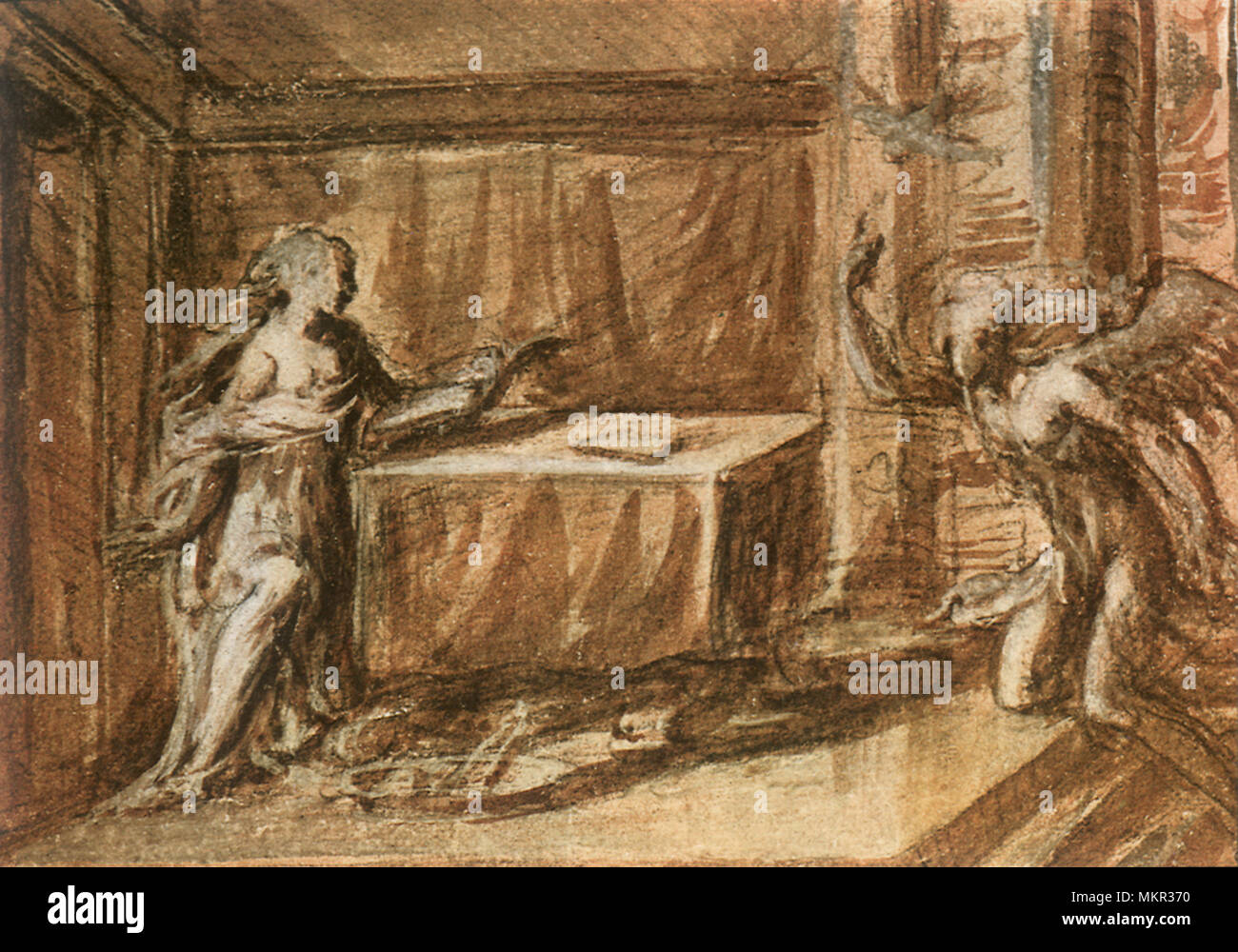 Renaissance annunciation hi-res stock photography and images - Alamy