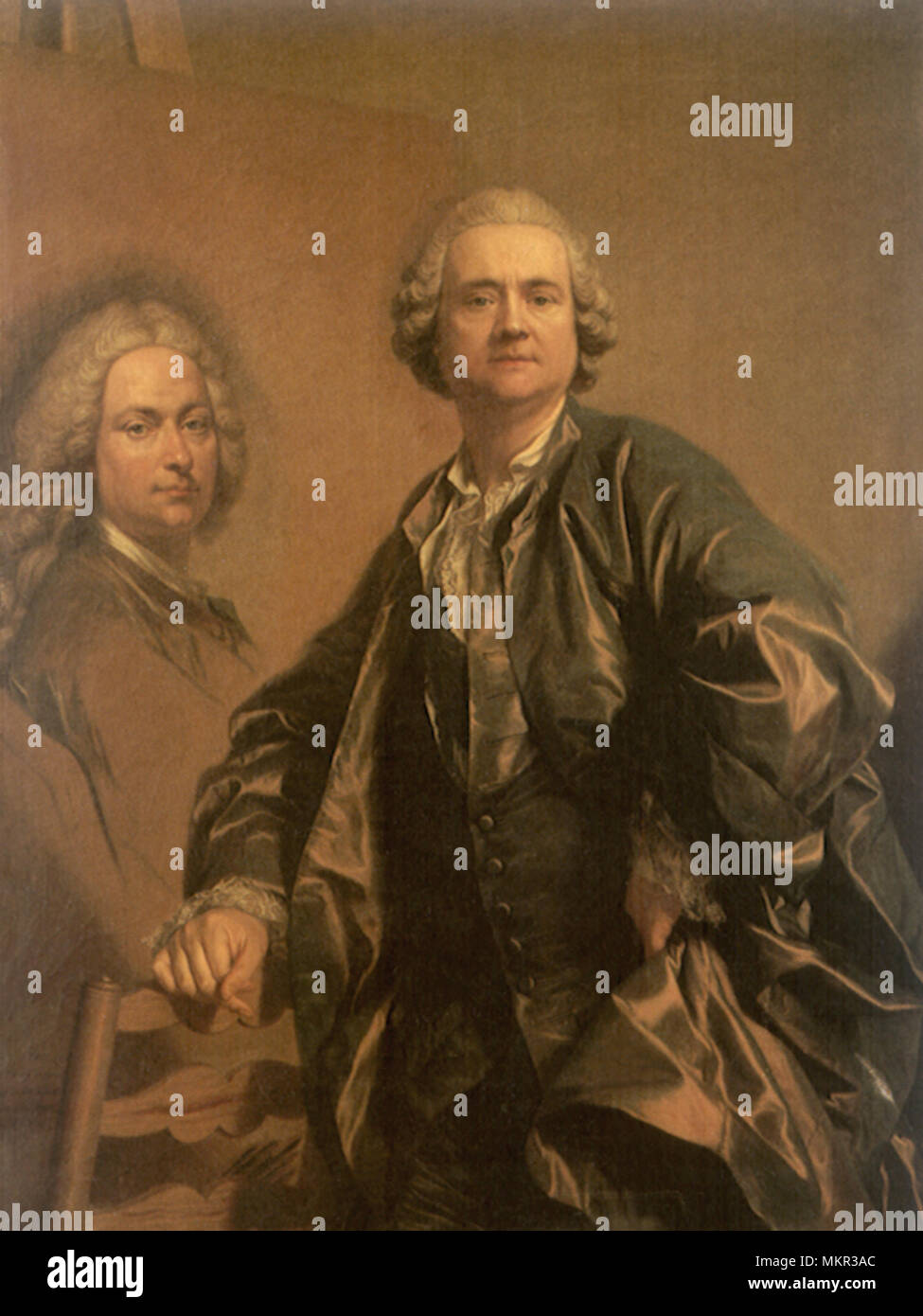 The artist and his father hi-res stock photography and images - Alamy