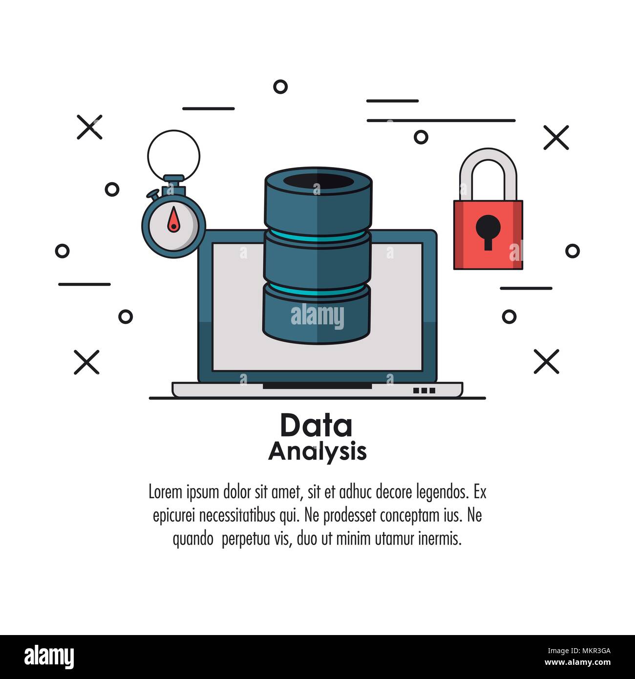 Data analysis infographic Stock Vector Image & Art - Alamy