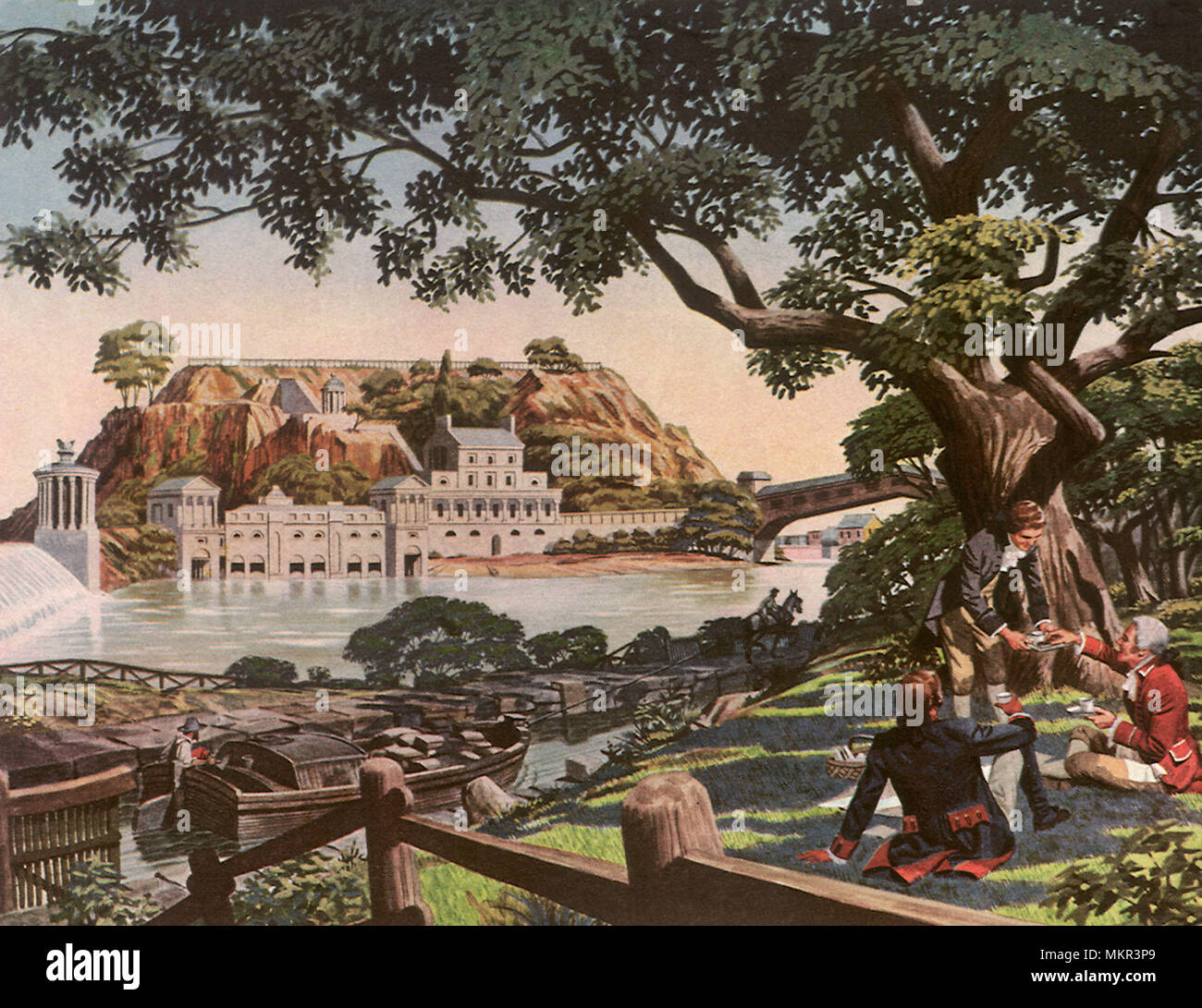 Fairmount dam hi-res stock photography and images - Alamy