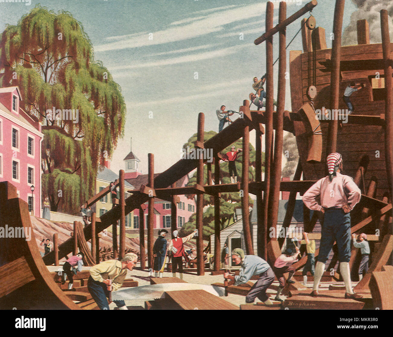 Ship Building 1800 Stock Photos & Ship Building 1800 Stock Images - Alamy