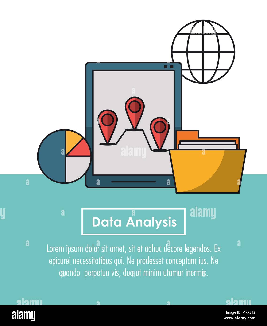 Data analysis infographic Stock Vector Image & Art - Alamy