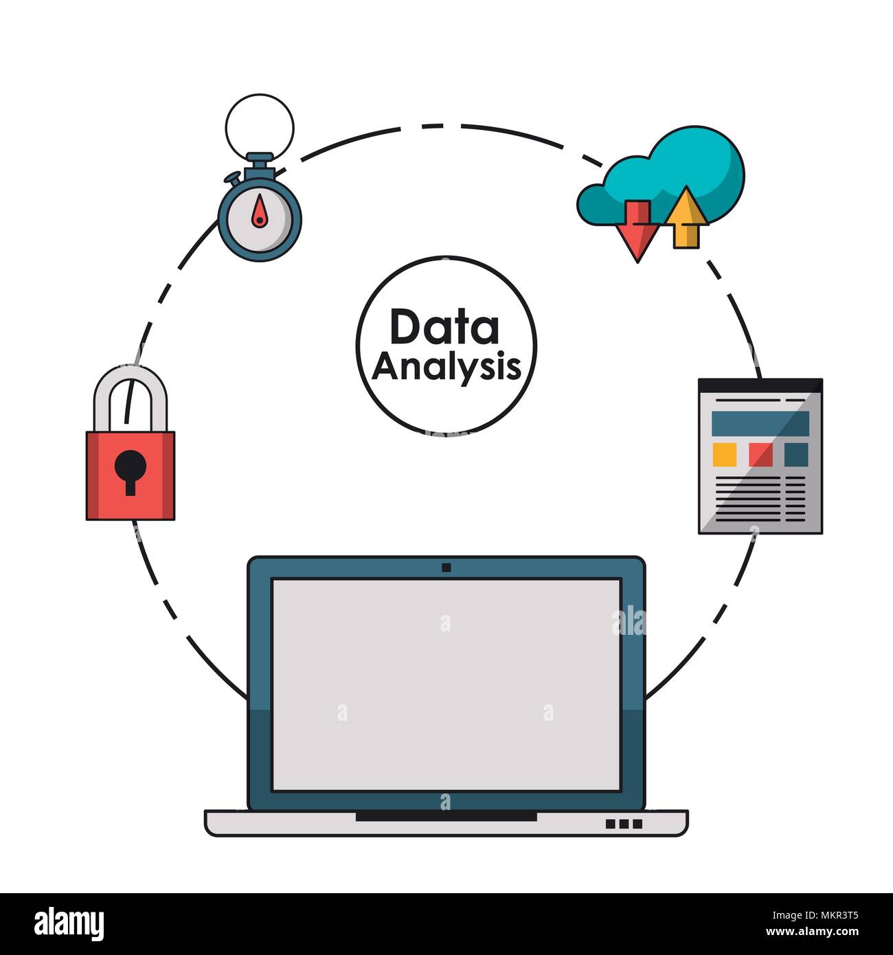 Data analysis concept Stock Vector Image & Art - Alamy