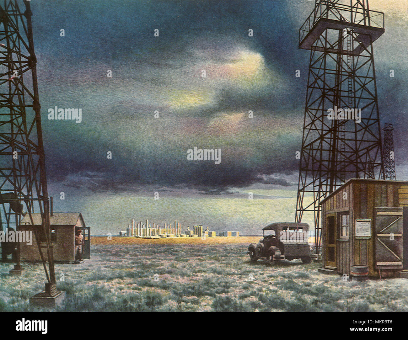 Oil field texas hi-res stock photography and images - Alamy