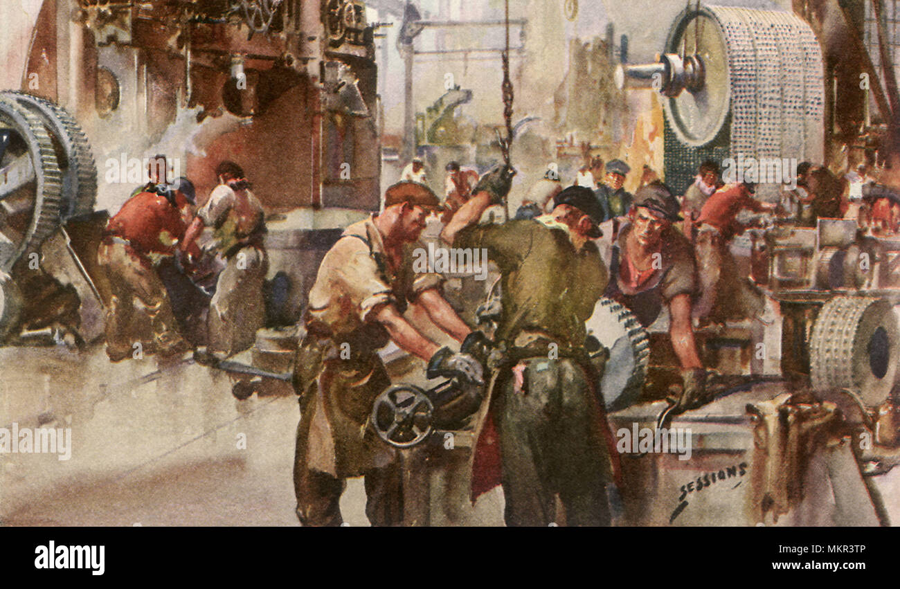 Chain Company Manufacturing Plant Stock Photo - Alamy