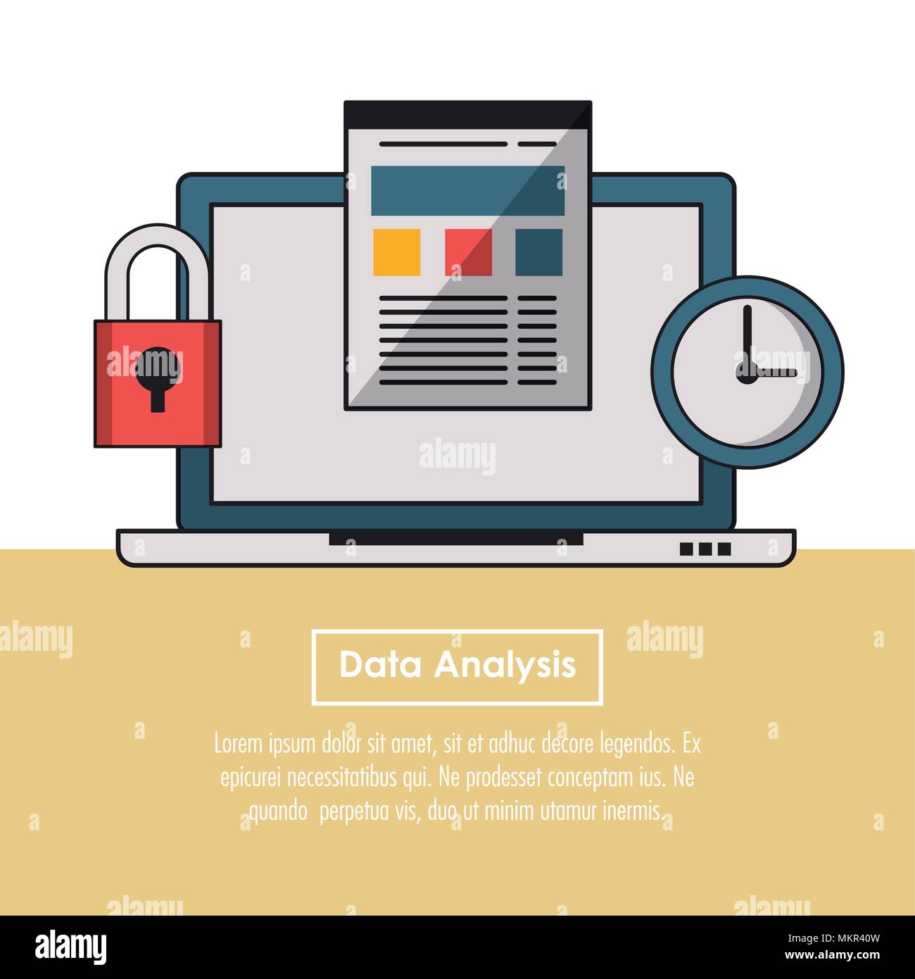 Data analysis infographic Stock Vector Image & Art - Alamy