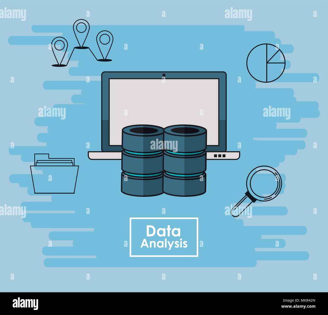 Data analysis concept Stock Vector Image & Art - Alamy