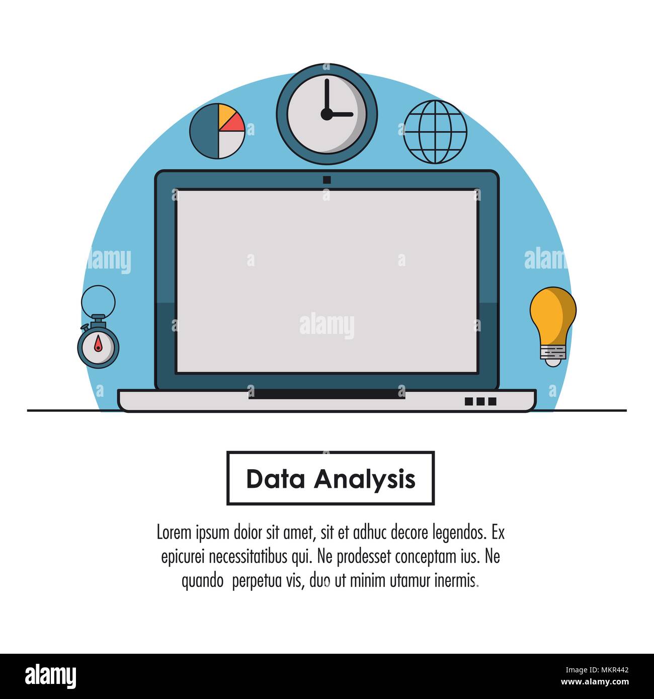Data analysis infographic Stock Vector Image & Art - Alamy