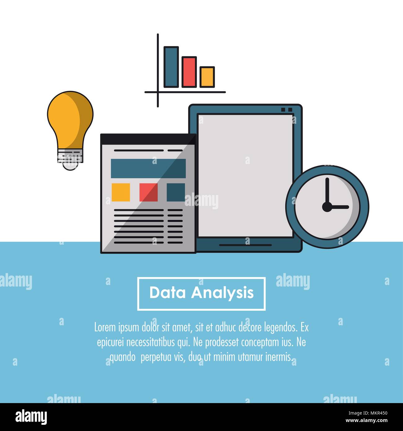 Data analysis infographic Stock Vector Image & Art - Alamy