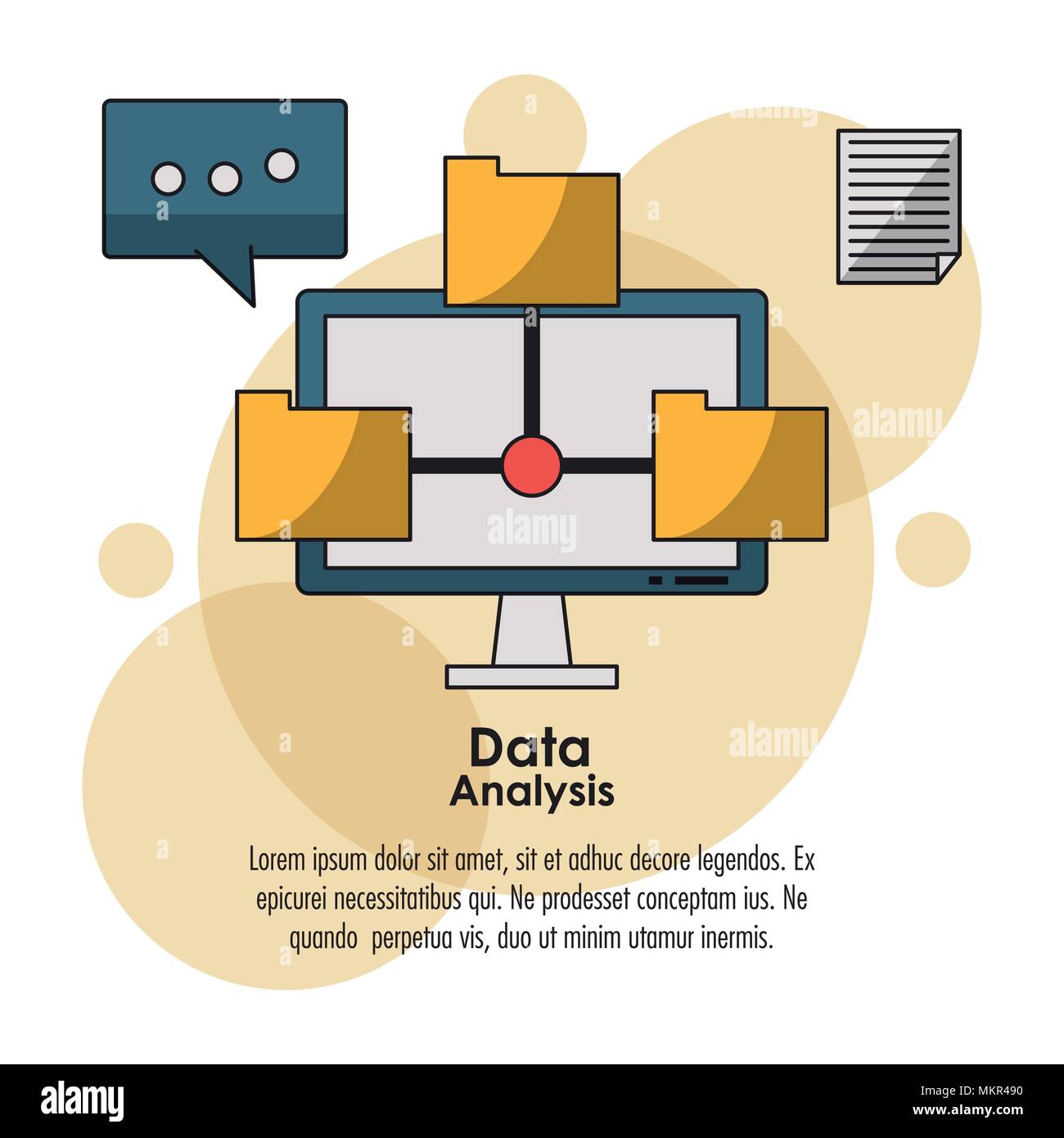 Data analysis infographic Stock Vector Image & Art - Alamy