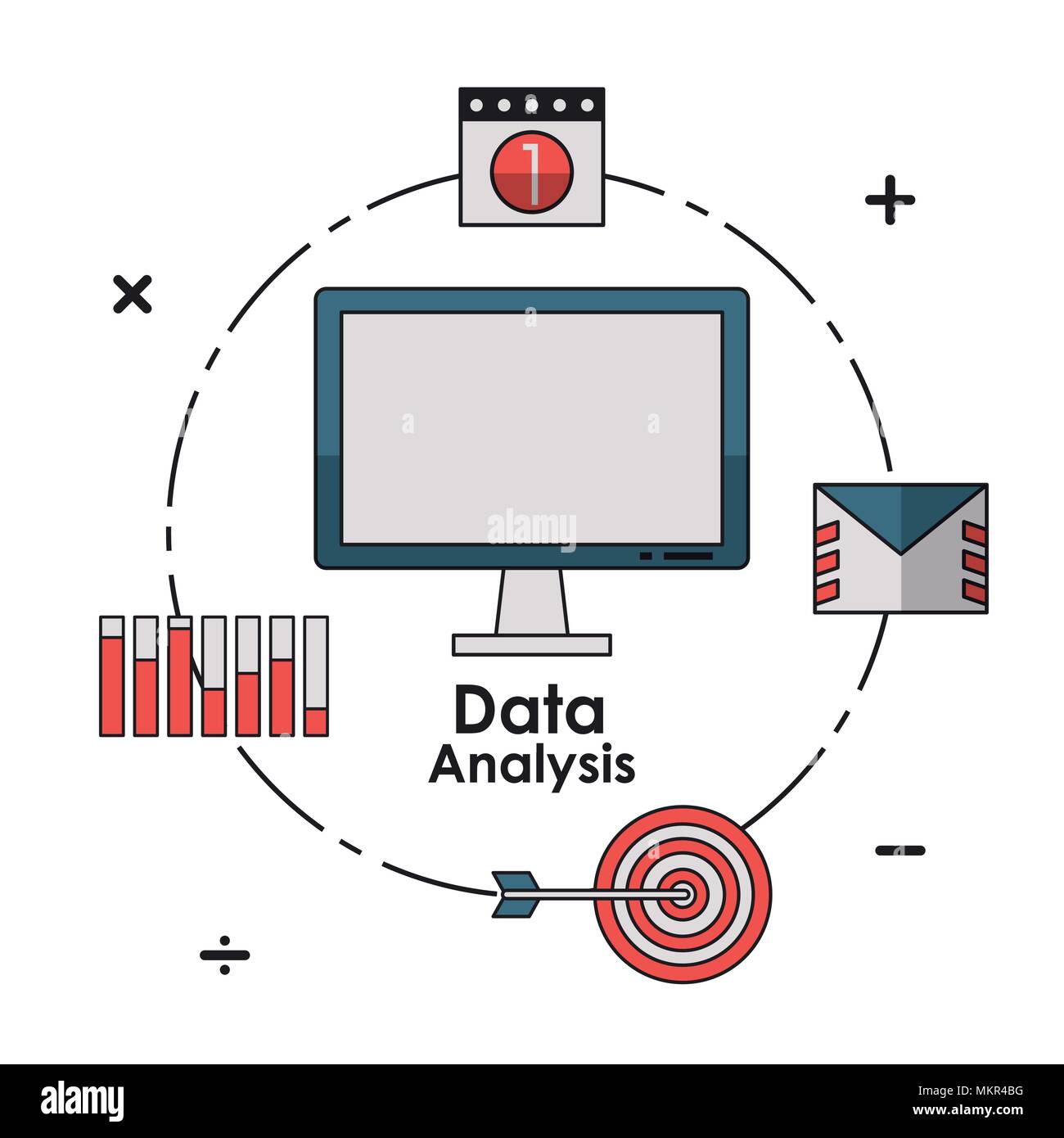 Data analysis concept Stock Vector Image & Art - Alamy