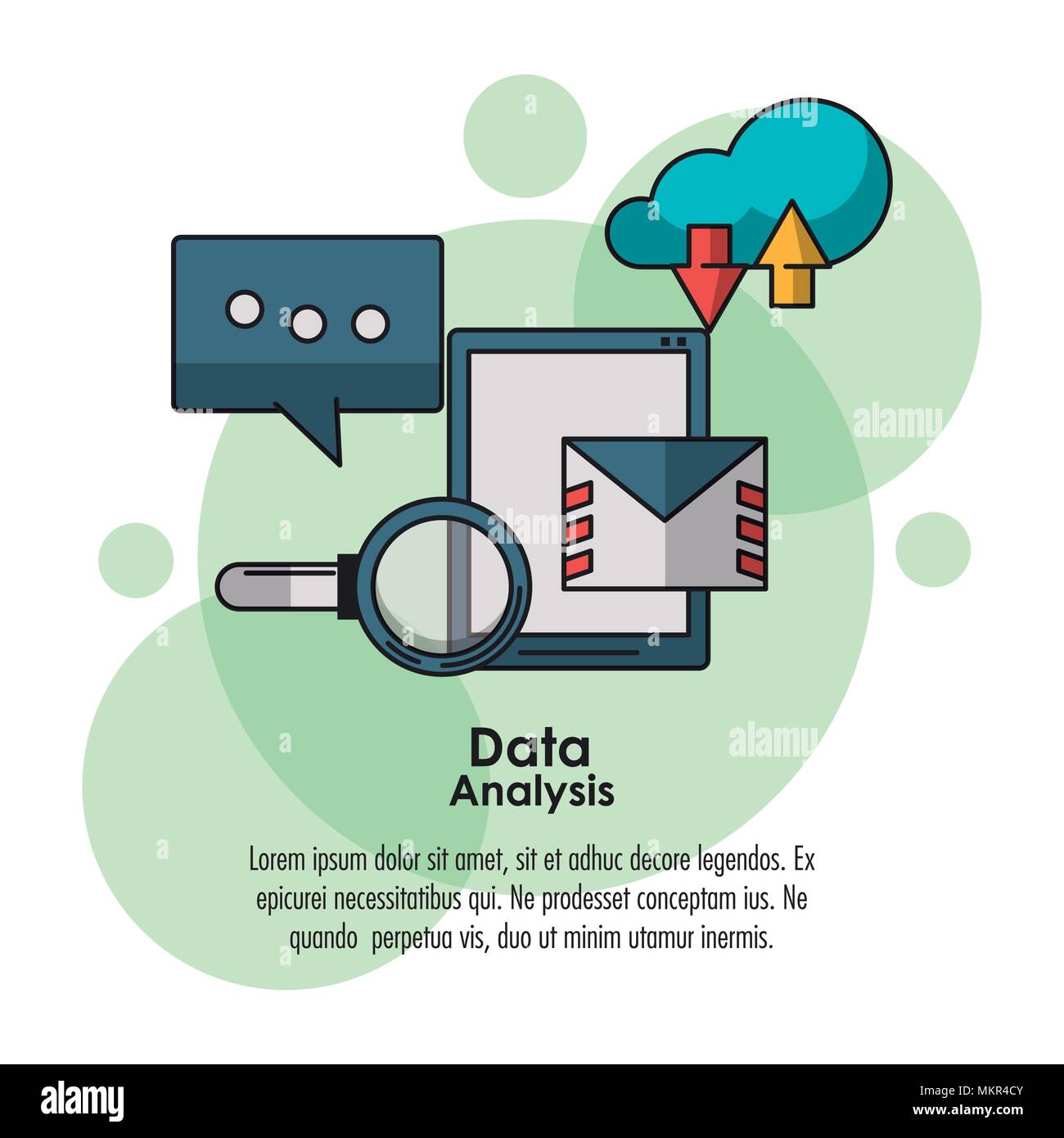 Data analysis infographic Stock Vector Image & Art - Alamy
