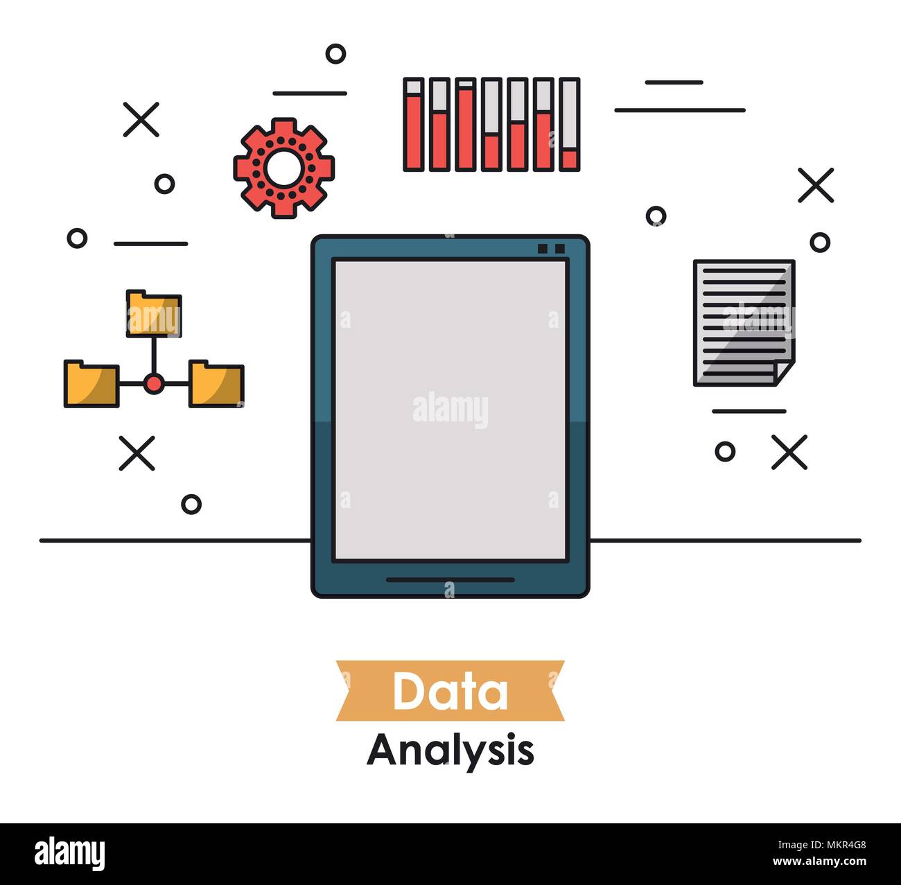 Data analysis concept Stock Vector Image & Art - Alamy