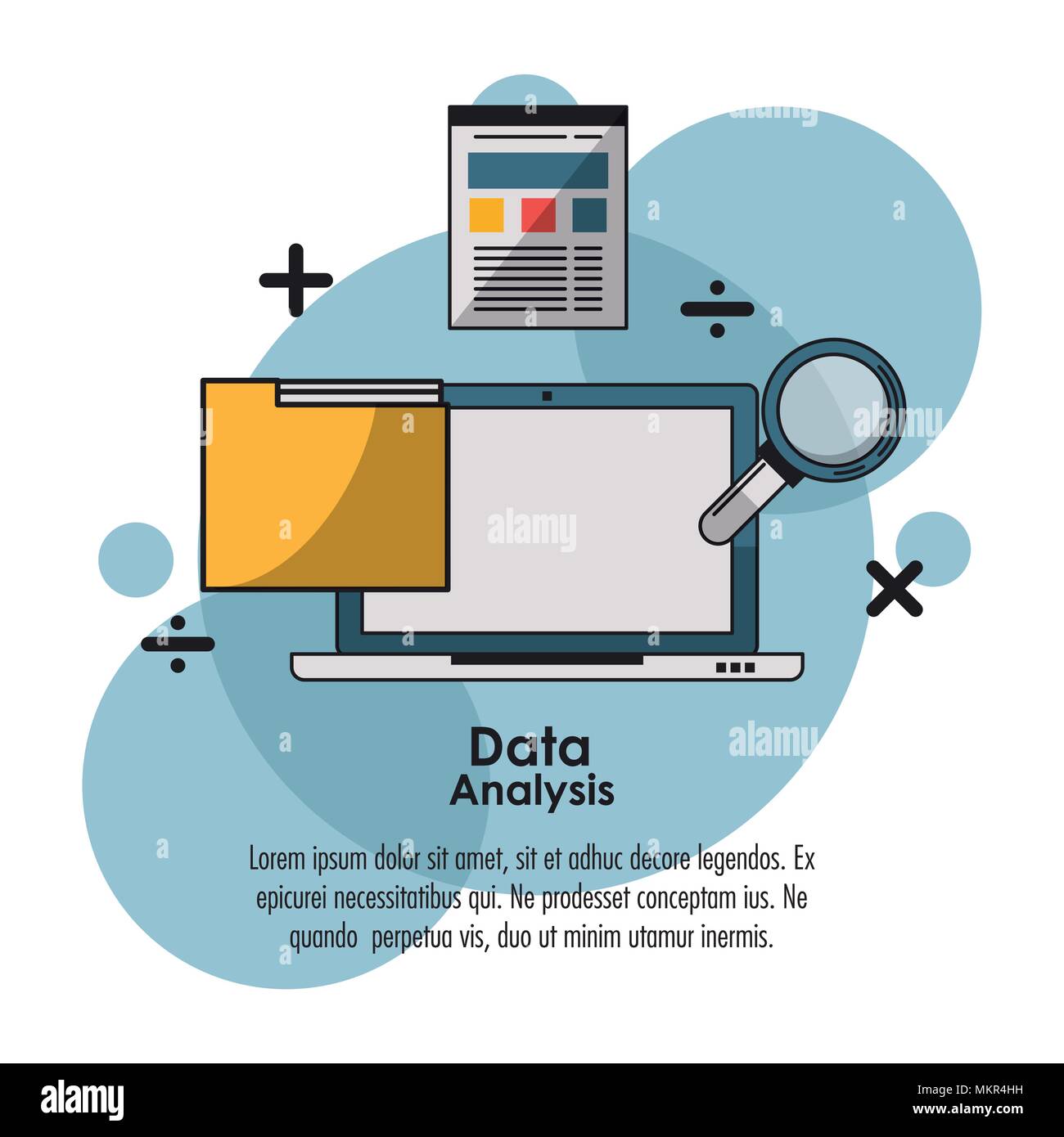 Data analysis infographic Stock Vector Image & Art - Alamy