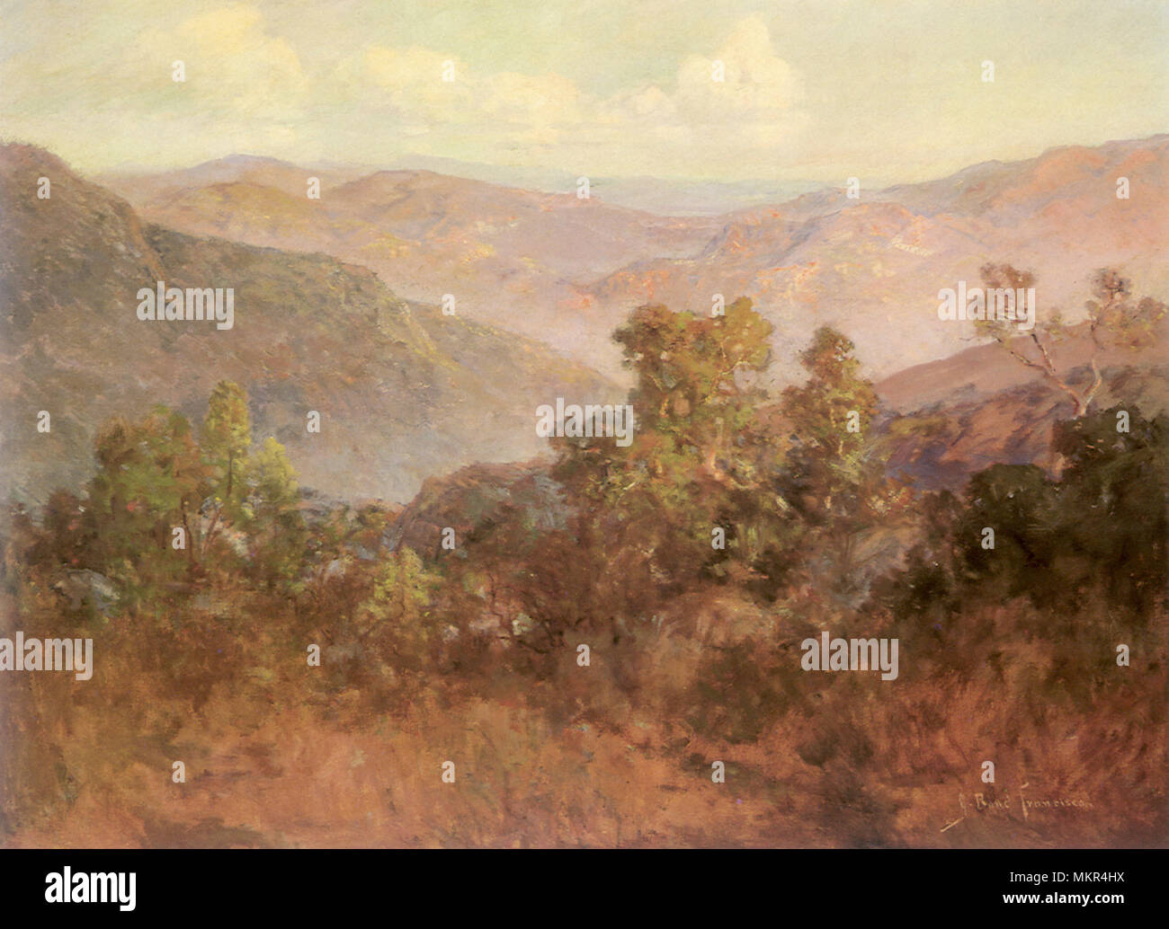 The Foothills of California, Tejon Ranch, Ventura County Stock Photo ...