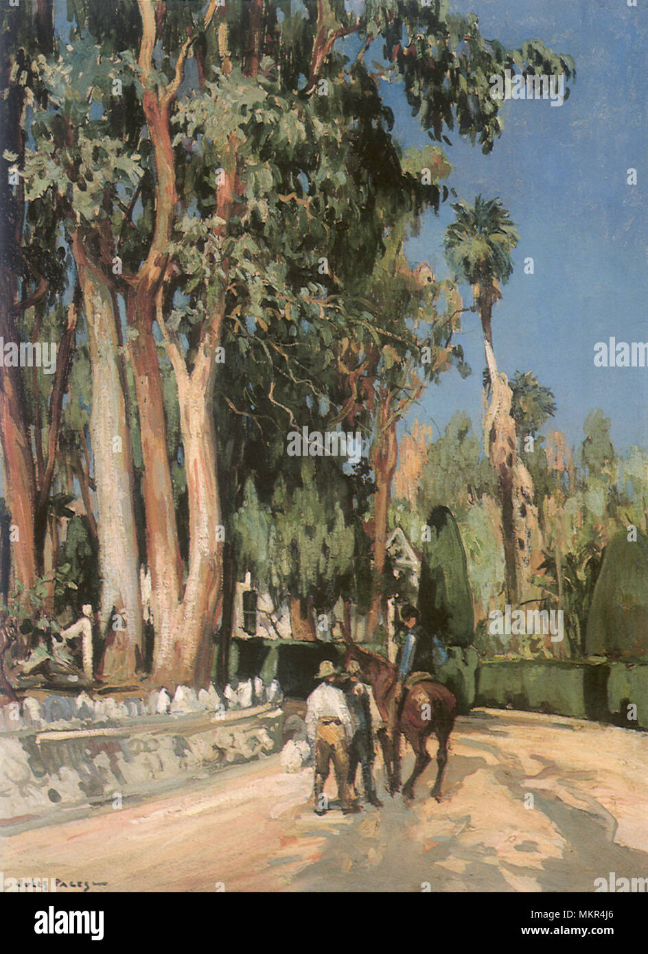 Country estate art hi-res stock photography and images - Alamy