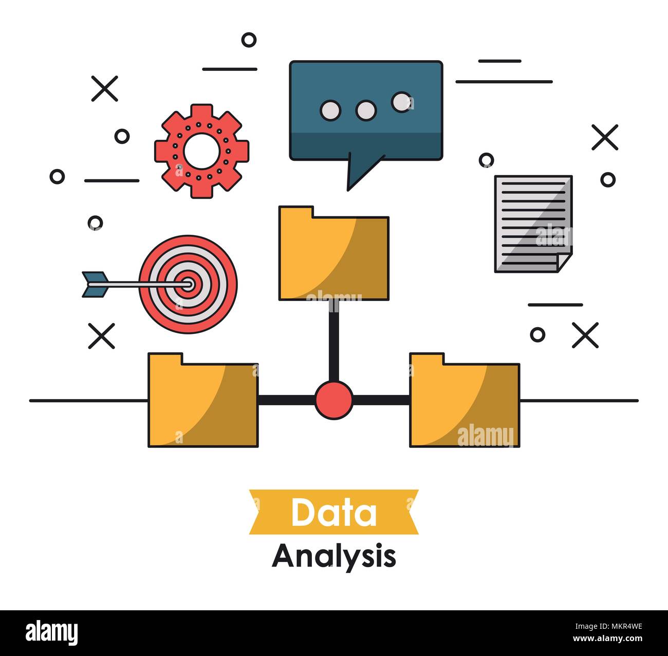 Data analysis concept Stock Vector Image & Art - Alamy