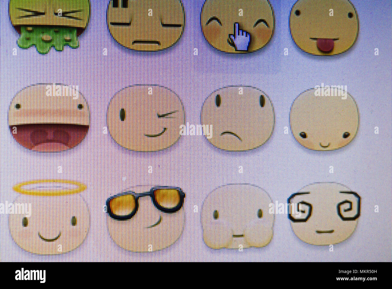 Facebook Meep Emoticons :p