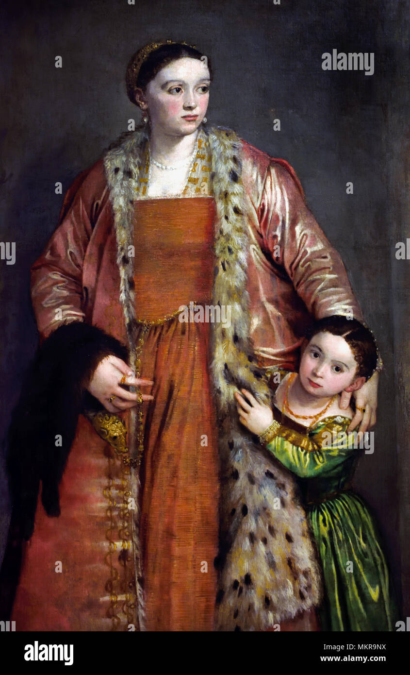 Paolo Veronese 1528-1588 Countess Livia da Porto Thiene, c. 1552. 16th ...