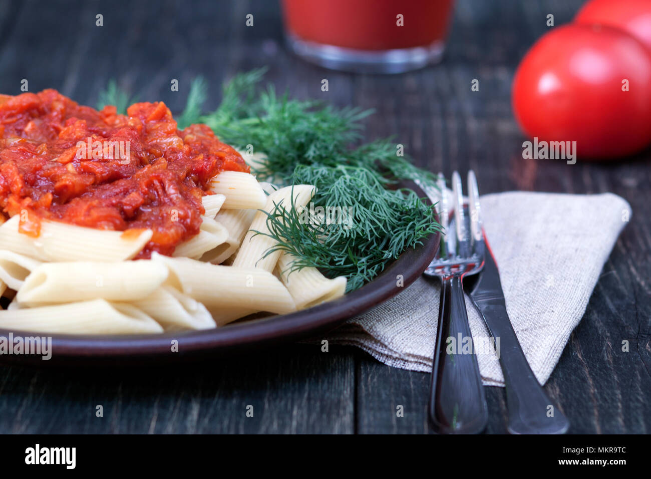 Tomato juice pasta hi-res stock photography and images - Alamy