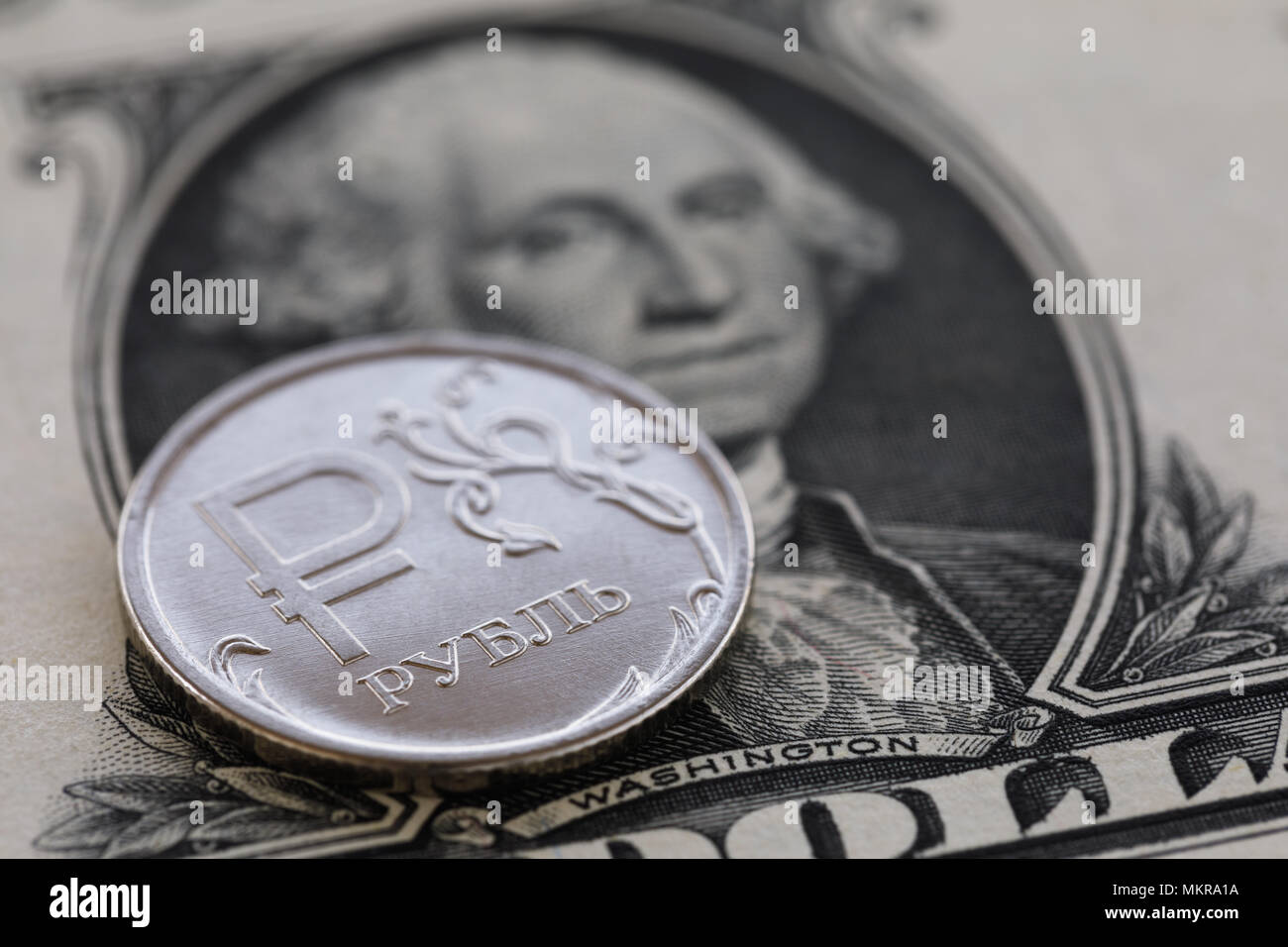 Russian ruble sign hi-res stock photography and images - Alamy