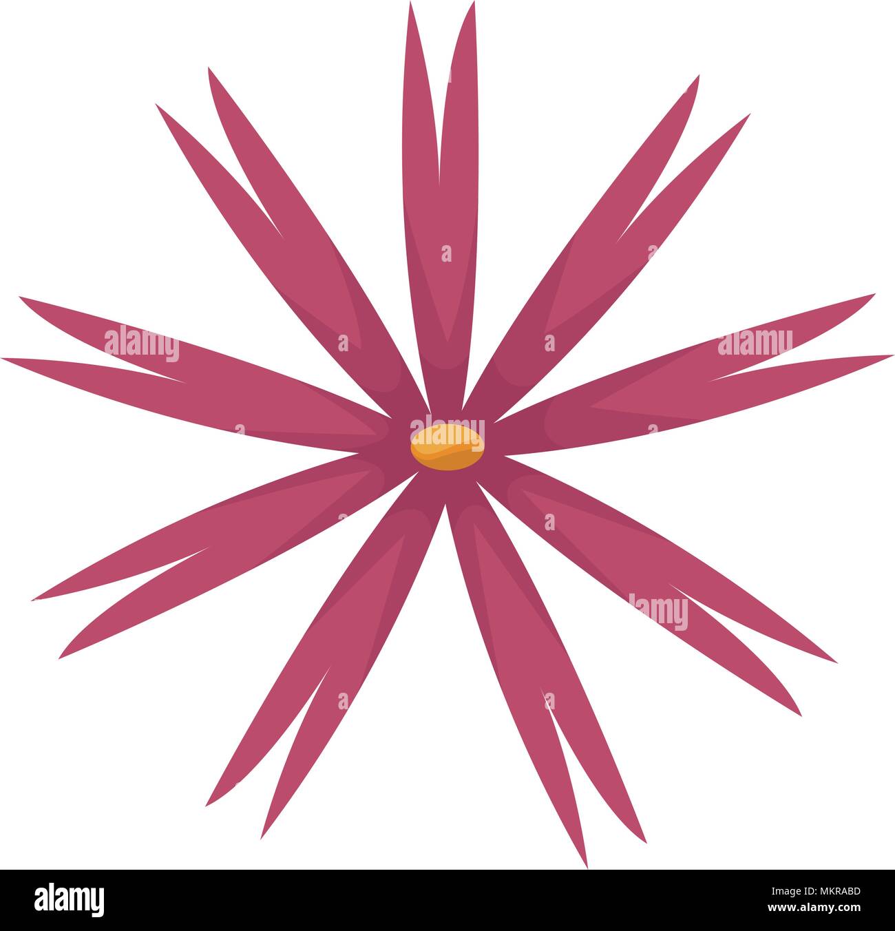 Beautiful flower symbol Stock Vector Image & Art - Alamy