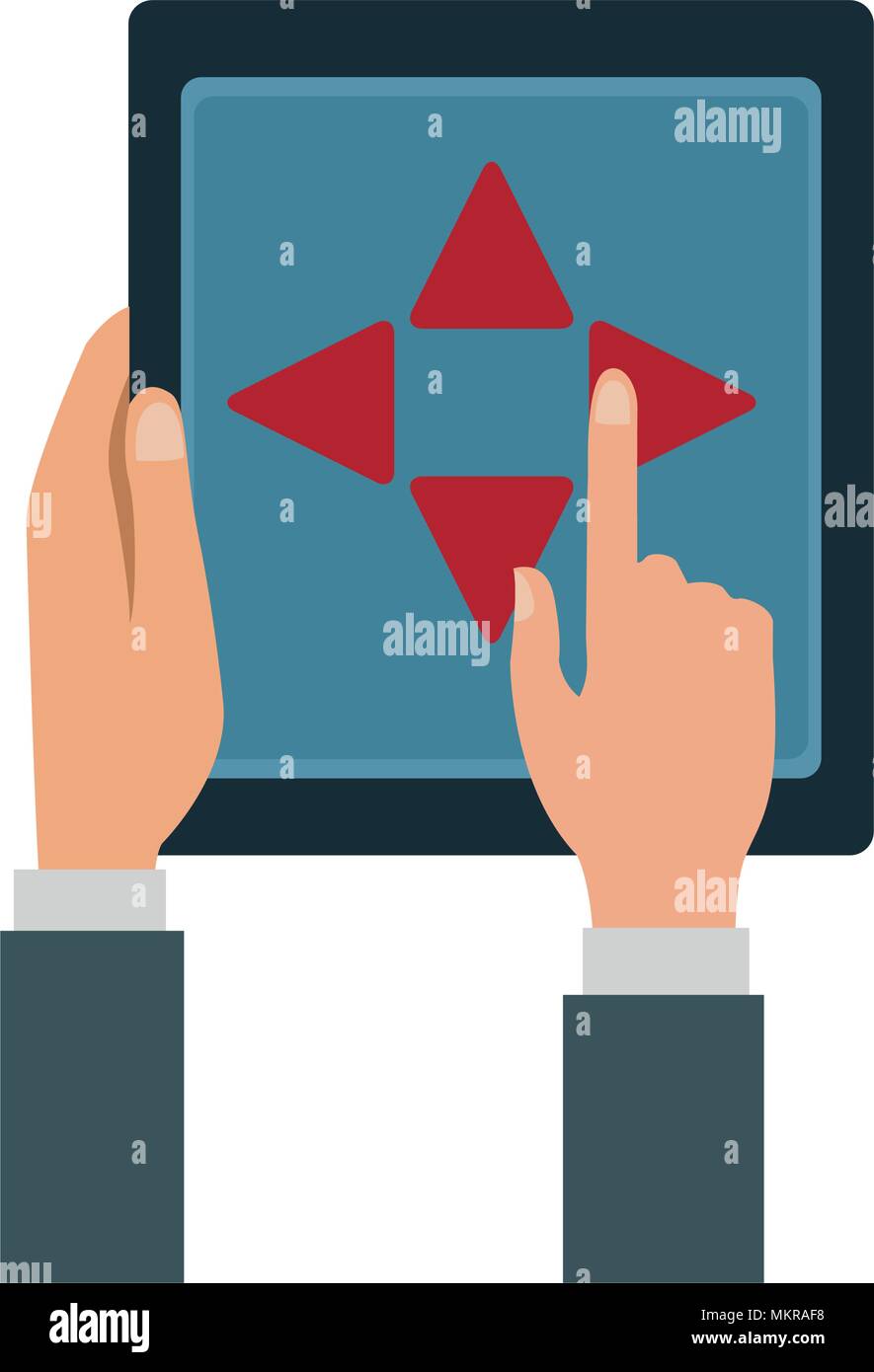 Drone control from tablet Stock Vector Image & Art - Alamy