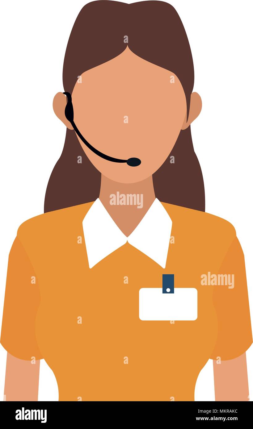 Call center agent avatar hi-res stock photography and images - Alamy