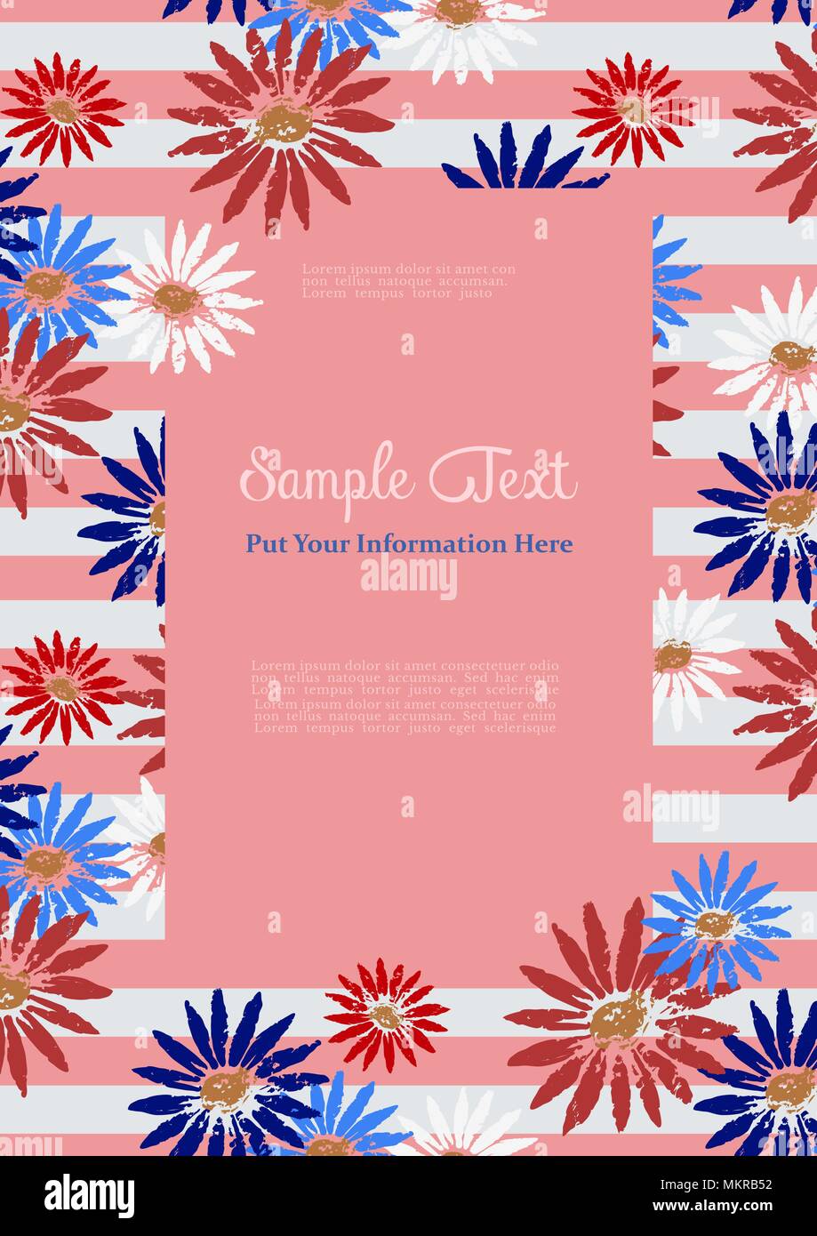 Summer decorative frame Stock Vector Image & Art - Alamy