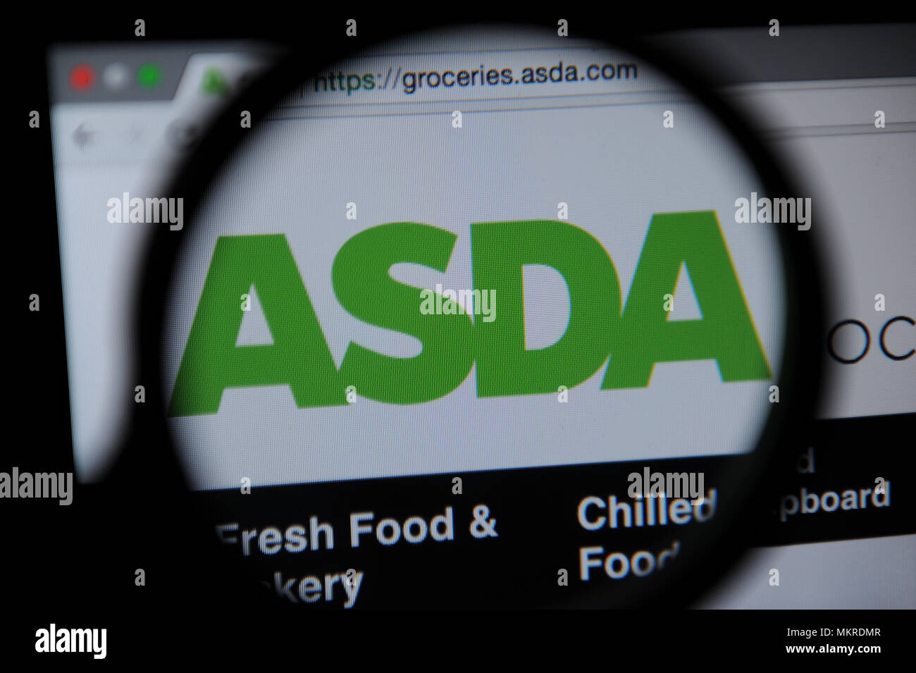 Green asda logo hi-res stock photography and images - Alamy