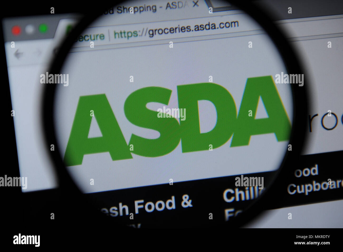 Green asda logo hi-res stock photography and images - Alamy