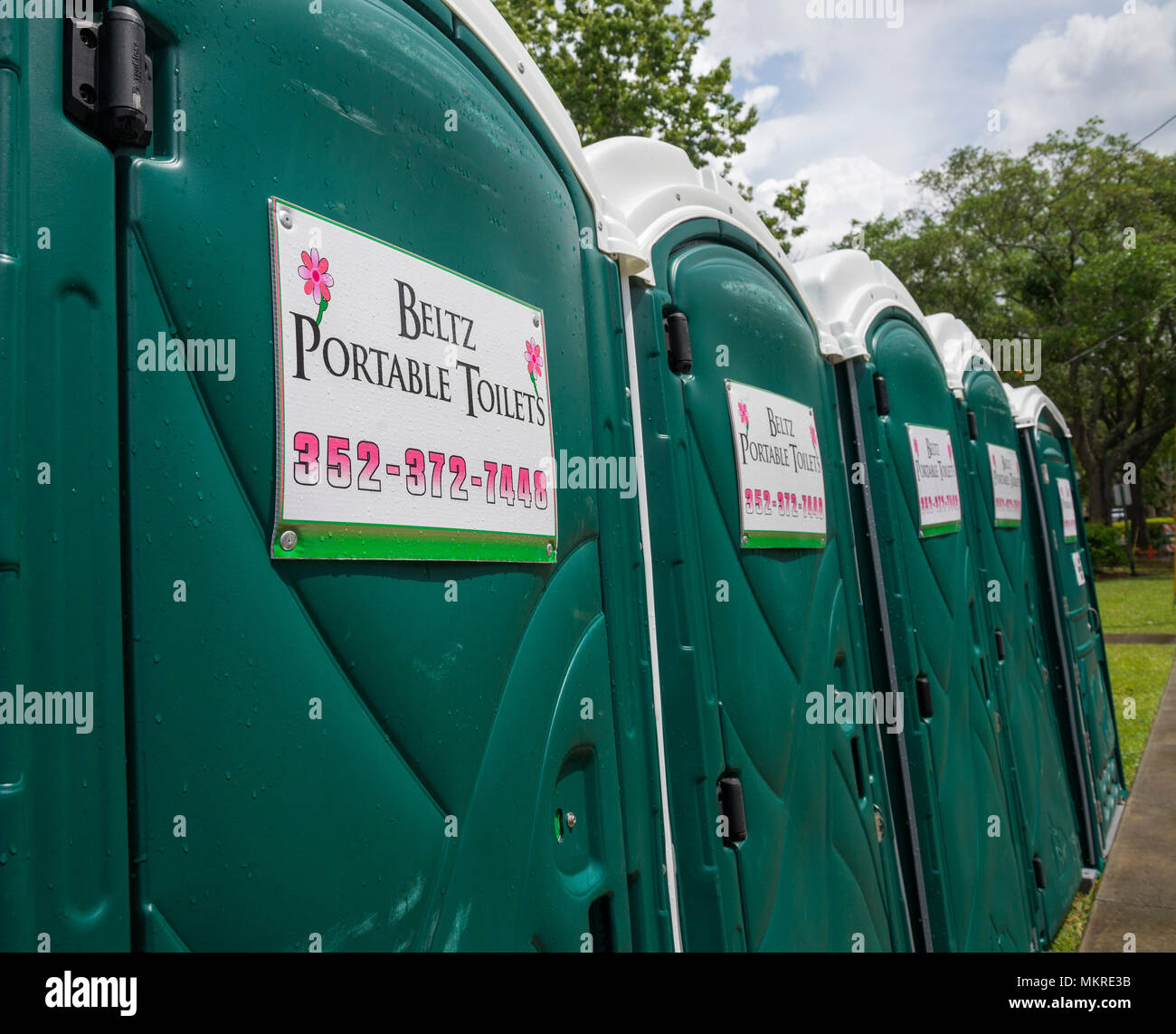 Portable potty hi-res stock photography and images - Alamy
