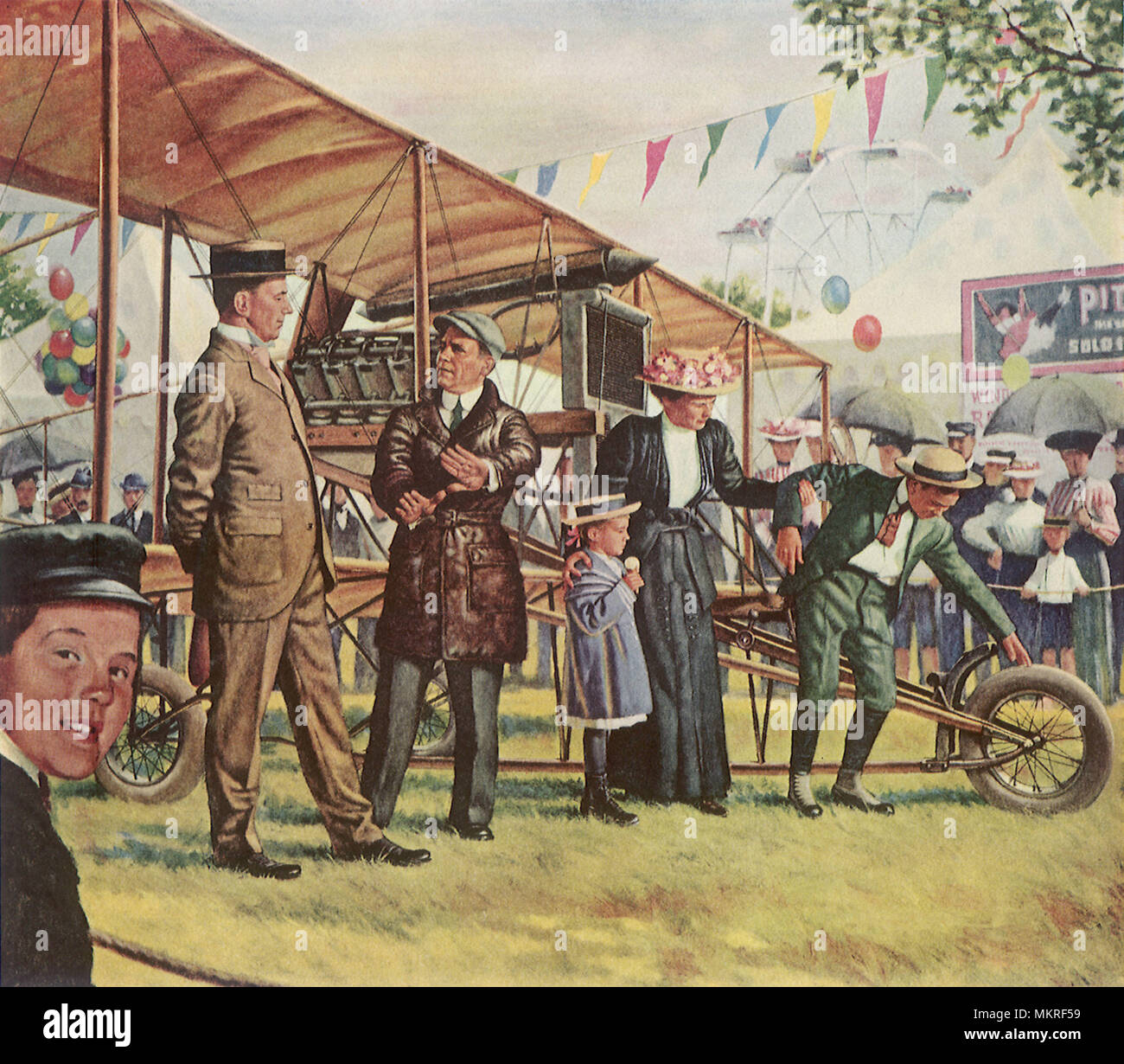 Flying machine hi-res stock photography and images - Alamy