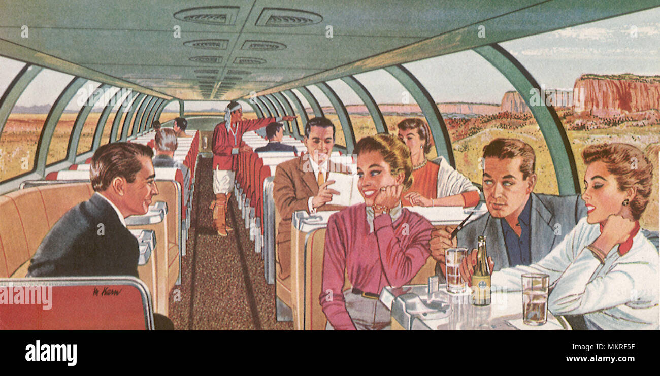 Passengers aboard Train Stock Photo - Alamy