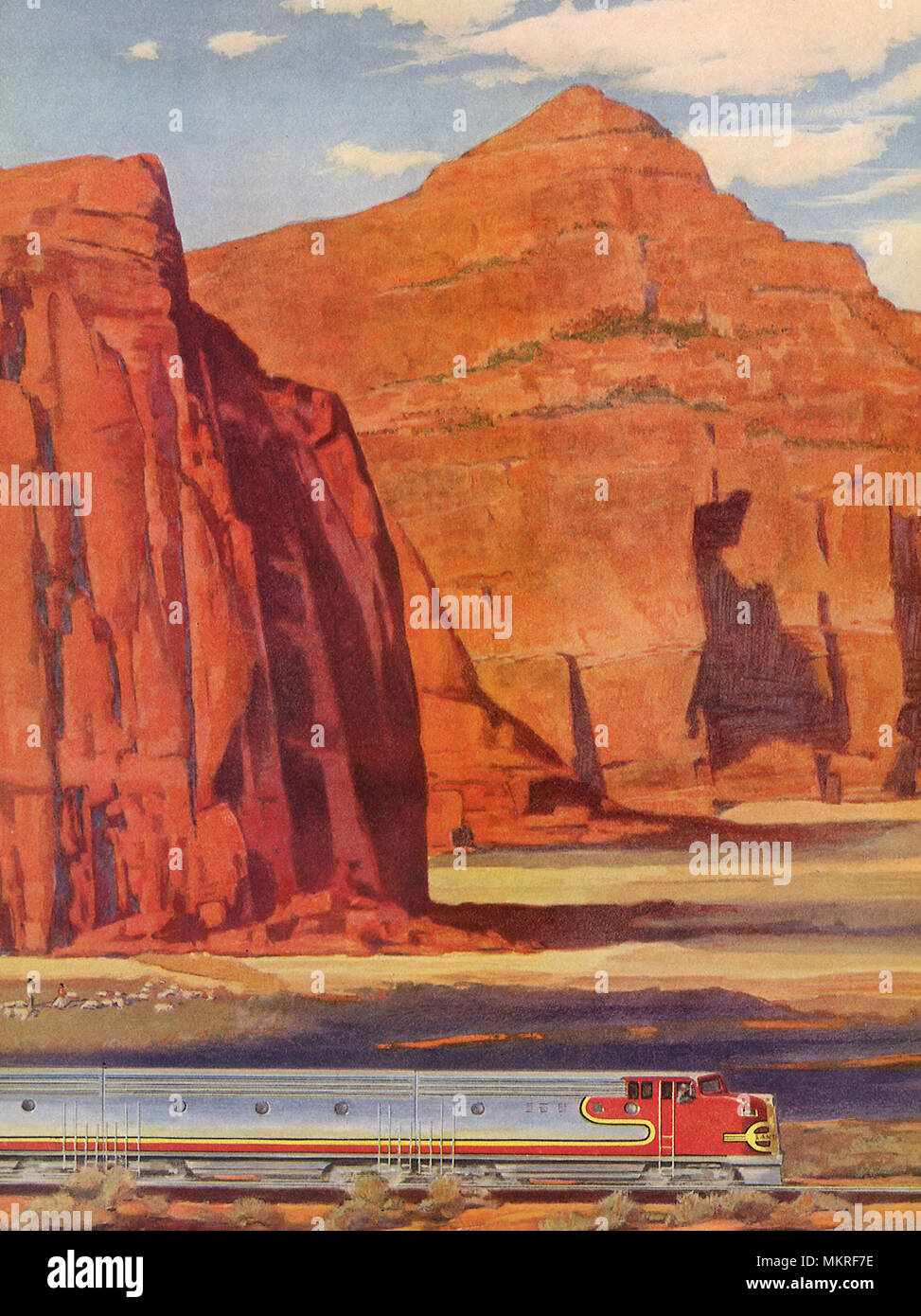 Railroad railroads southwest hi-res stock photography and images - Alamy