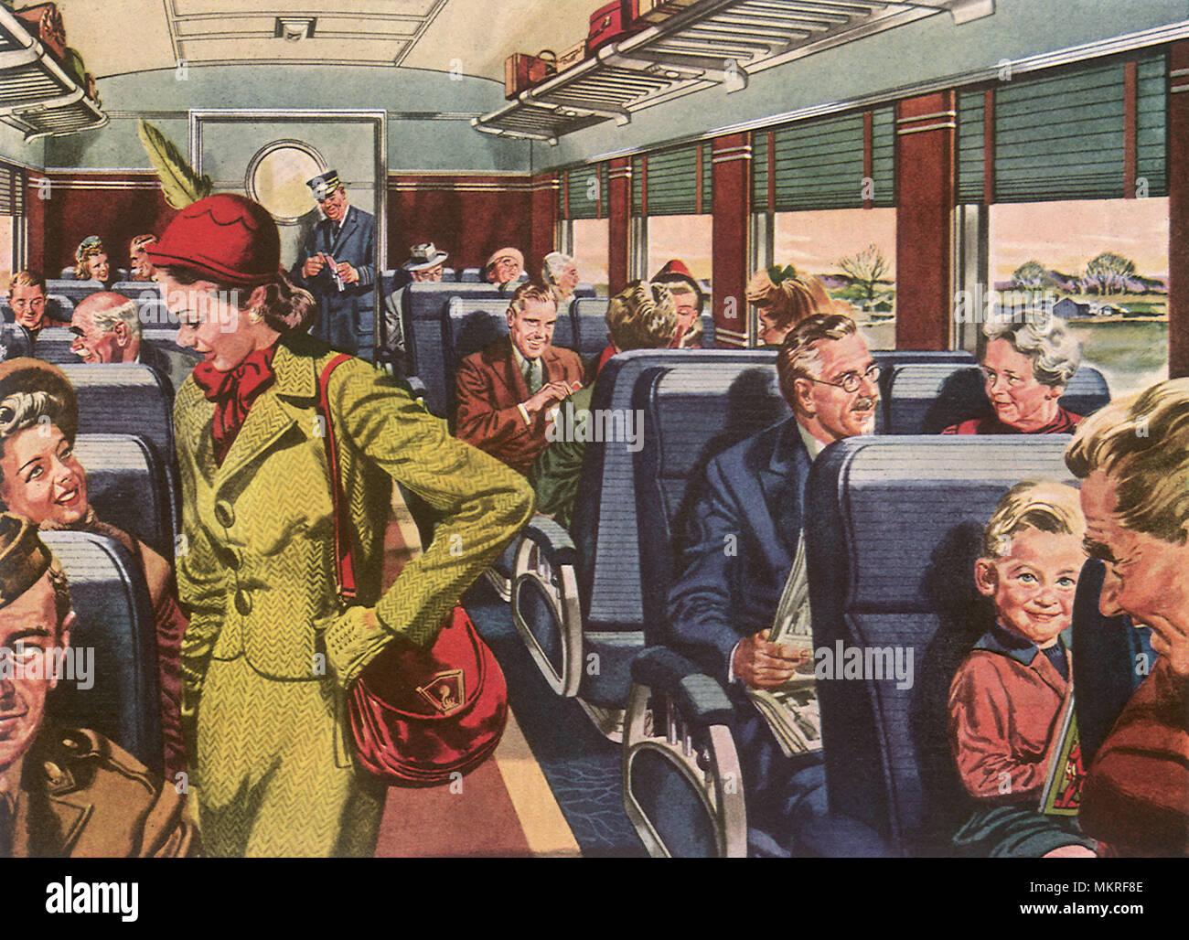 Passengers railroads hi-res stock photography and images - Alamy