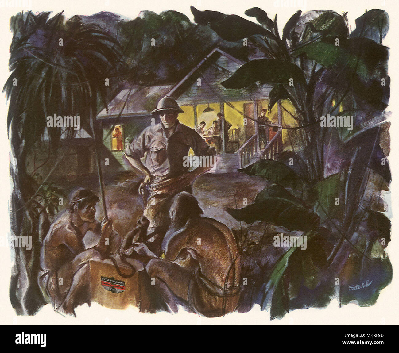 Vintage explorer hi-res stock photography and images - Alamy