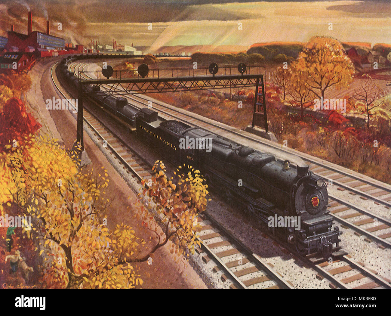 Nostalgia railroad hi-res stock photography and images - Alamy