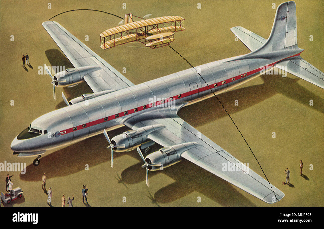 Douglas dc airliner hi-res stock photography and images - Alamy