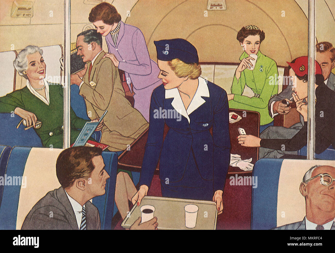 Douglas dc 7 hi-res stock photography and images - Alamy