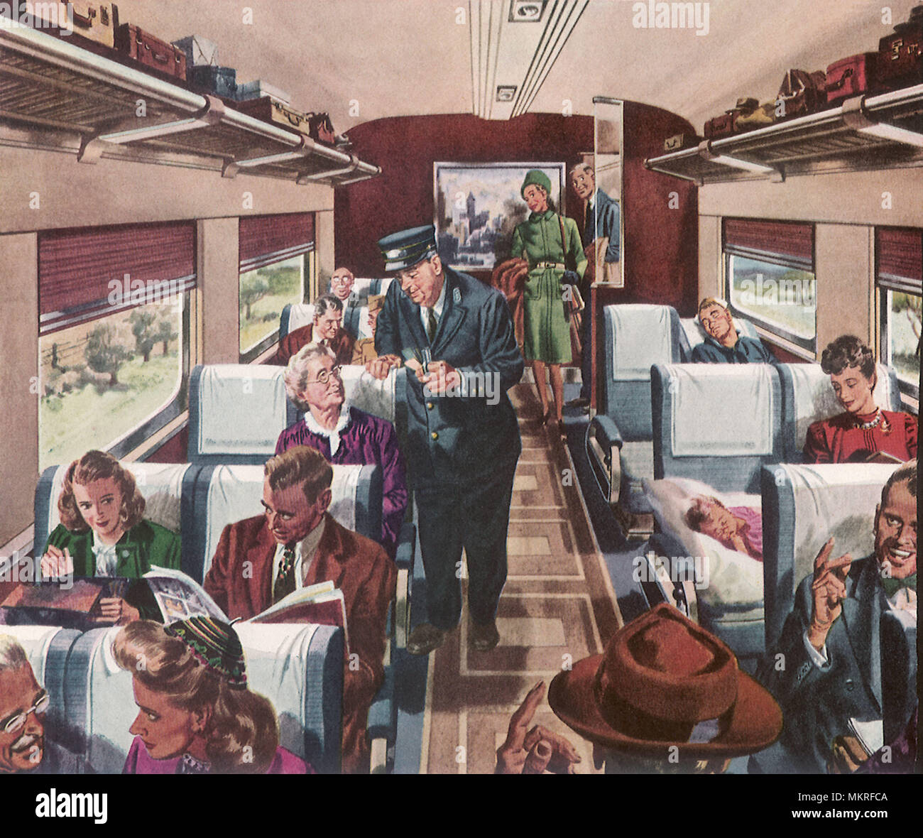 Passengers railroads hi-res stock photography and images - Alamy