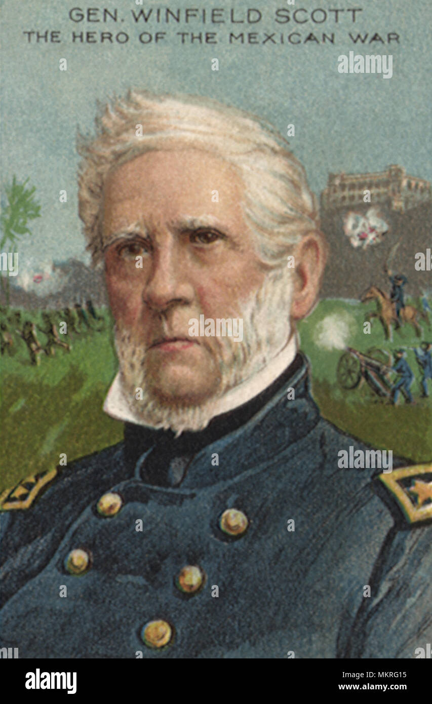 General Winfield Scott Stock Photo - Alamy