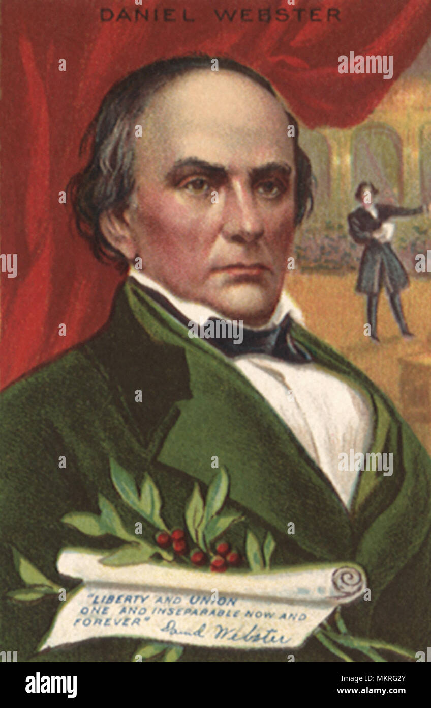 Daniel webster speech hi-res stock photography and images - Alamy