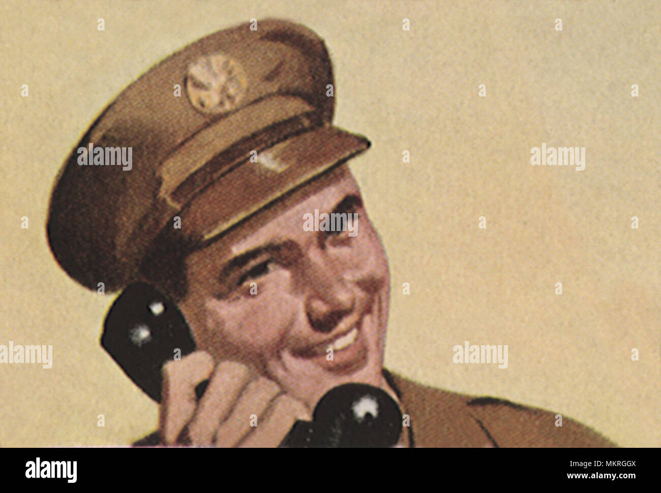 Communication with soldier hi-res stock photography and images - Alamy