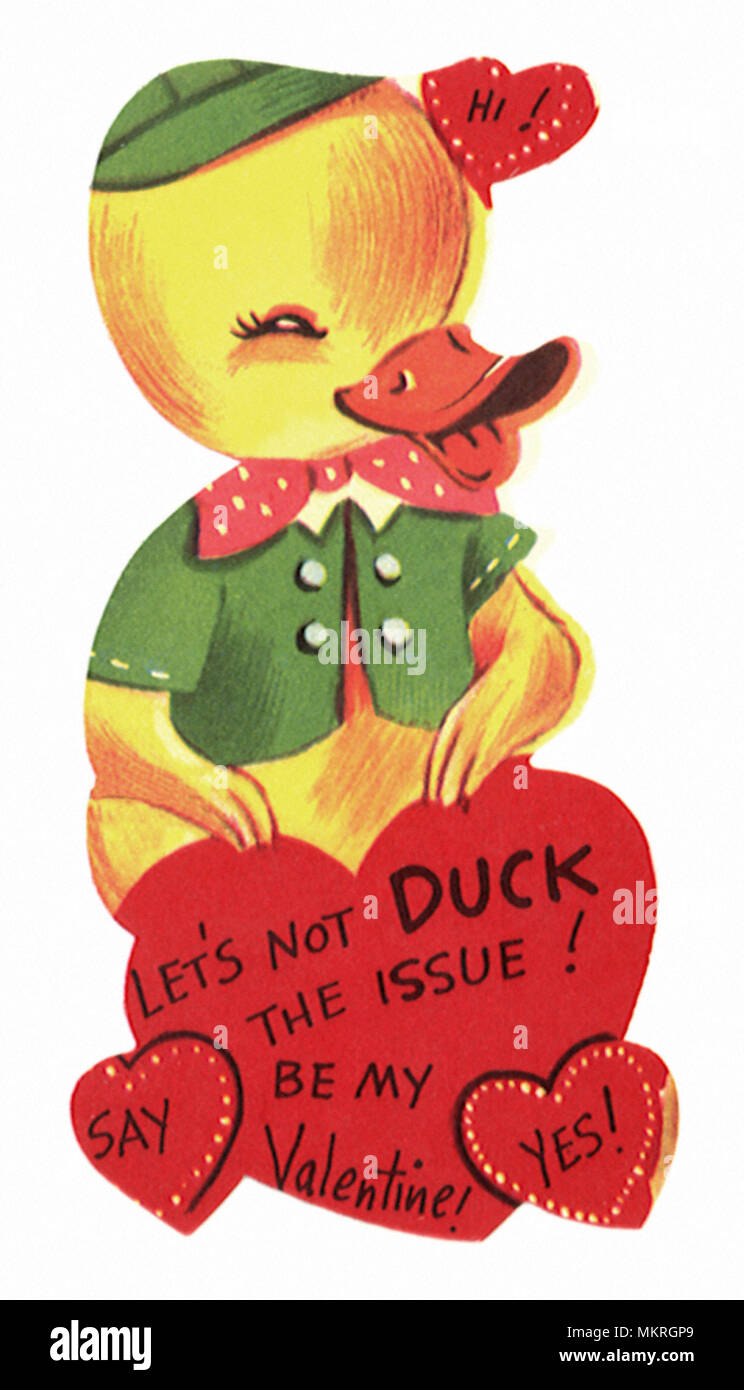 Greetings duck hi-res stock photography and images - Alamy